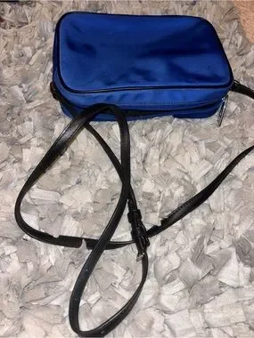 Michael Kors | Bags | Michael Kors Unisex Royal Blue Ziptop Crossbody ...